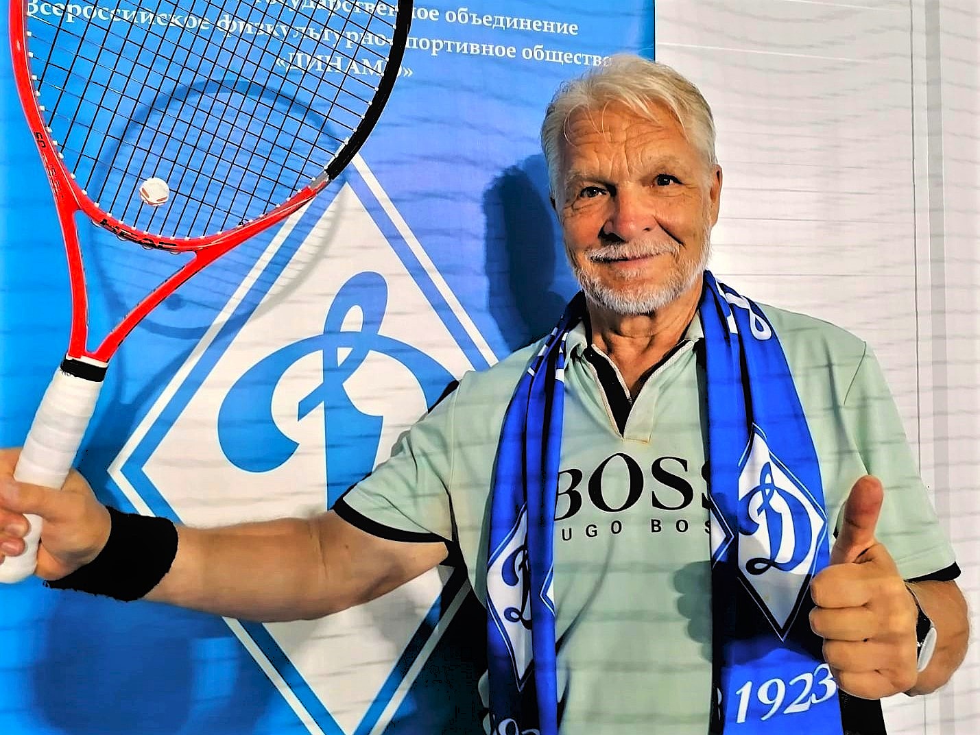 Динамовец Анатолий Минкевич – победитель открытого первенства по теннису